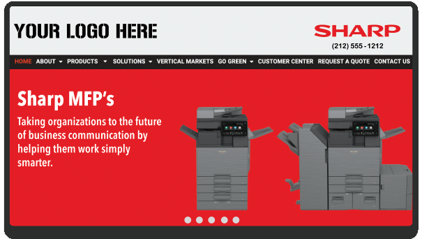 Sharp - Dealer Site Builder